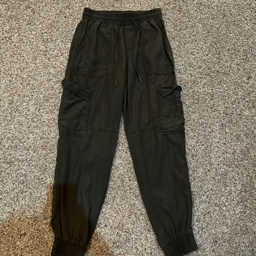 Garage Black Cargo Pants